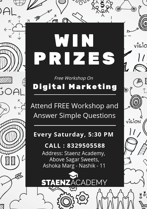 Register for Digital Marketing Workshop - Staenz Academy