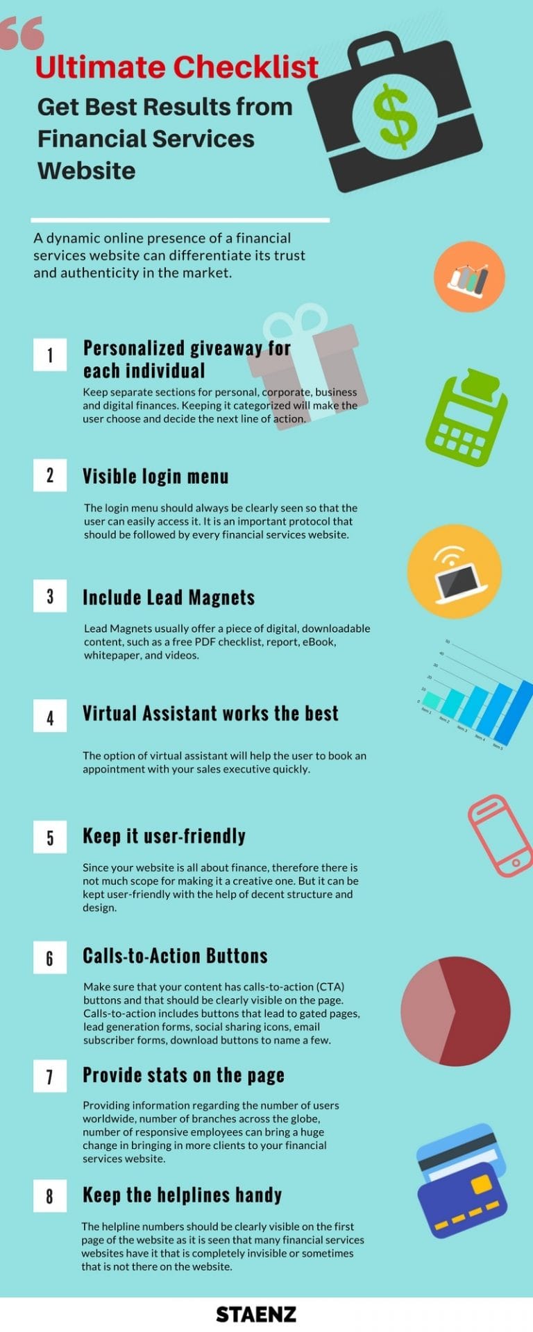 Ultimate Checklist to Get Best Results from Financial Services Website